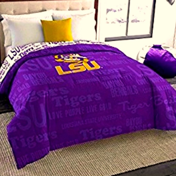 The Northwest Company | Bedding | Nwt Lsu Tigers Twin Full Comforter ...